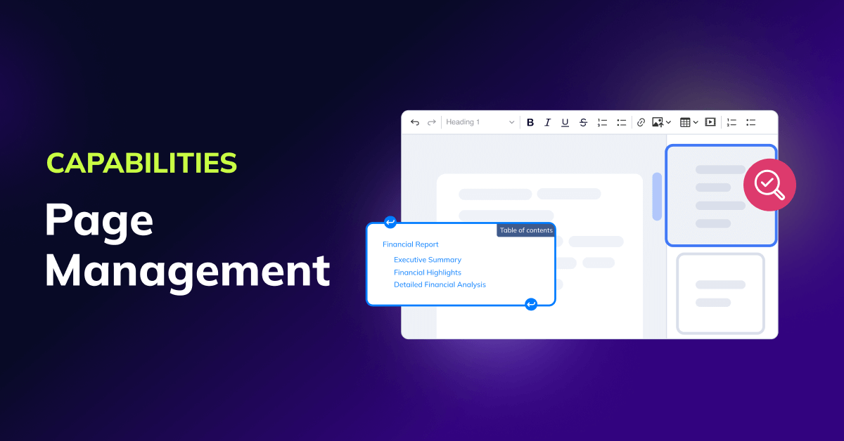 Advanced Document Management | CKEditor 5 Features