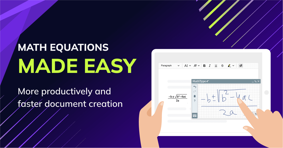 MathType in CKEditor - Math equations in your editor