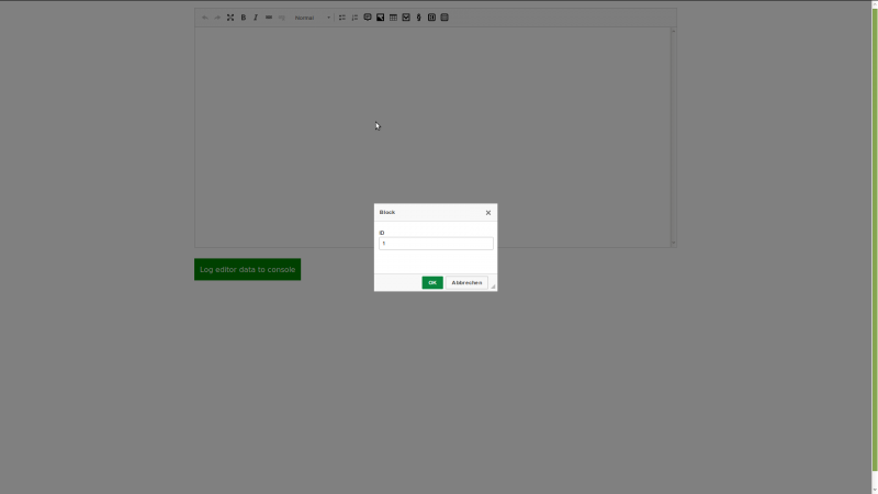 Block Widget
